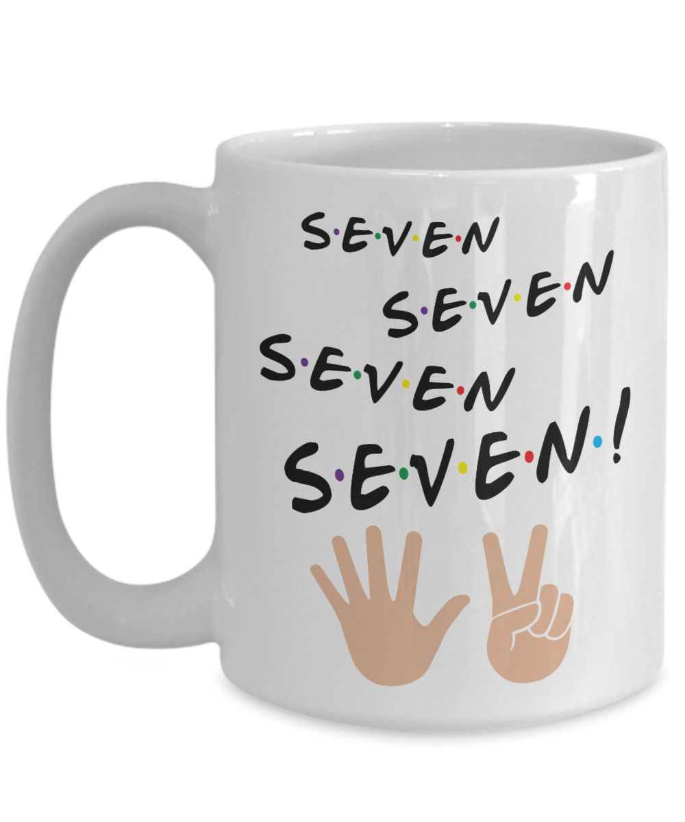 Friends TV Show Fan Mug, Monica Teaches the Seven Erogenous Zones, Cof ...